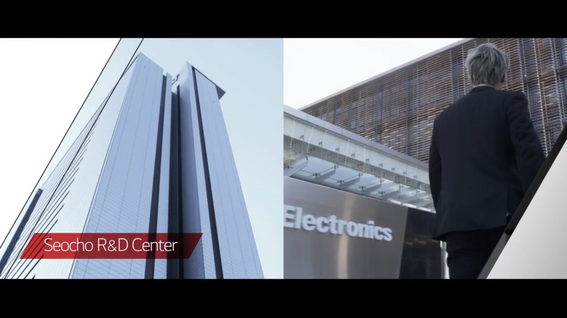 드롭샷매치 | LG HE 전시회장 스크린 영상